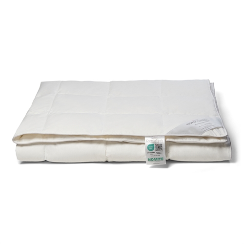 Sommerdyne med 100% moskusdun • Let og åndbar dyne